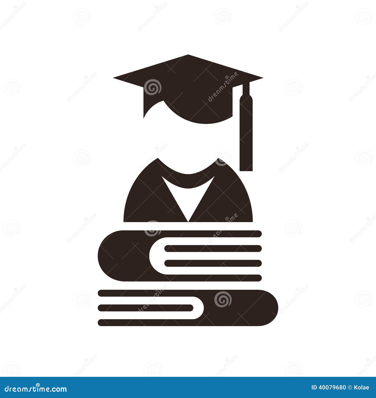 University Avatar. Education Icon Stock Vector - Illustration of ...