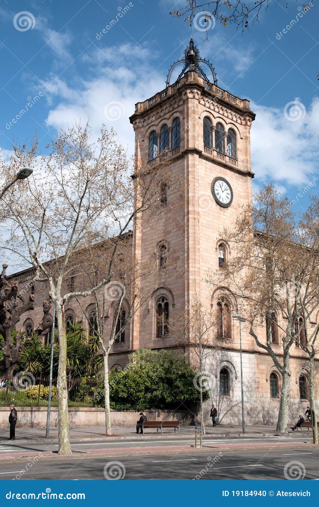 University of Barcelona stock photo. Image of spain, barcelona - 19184940