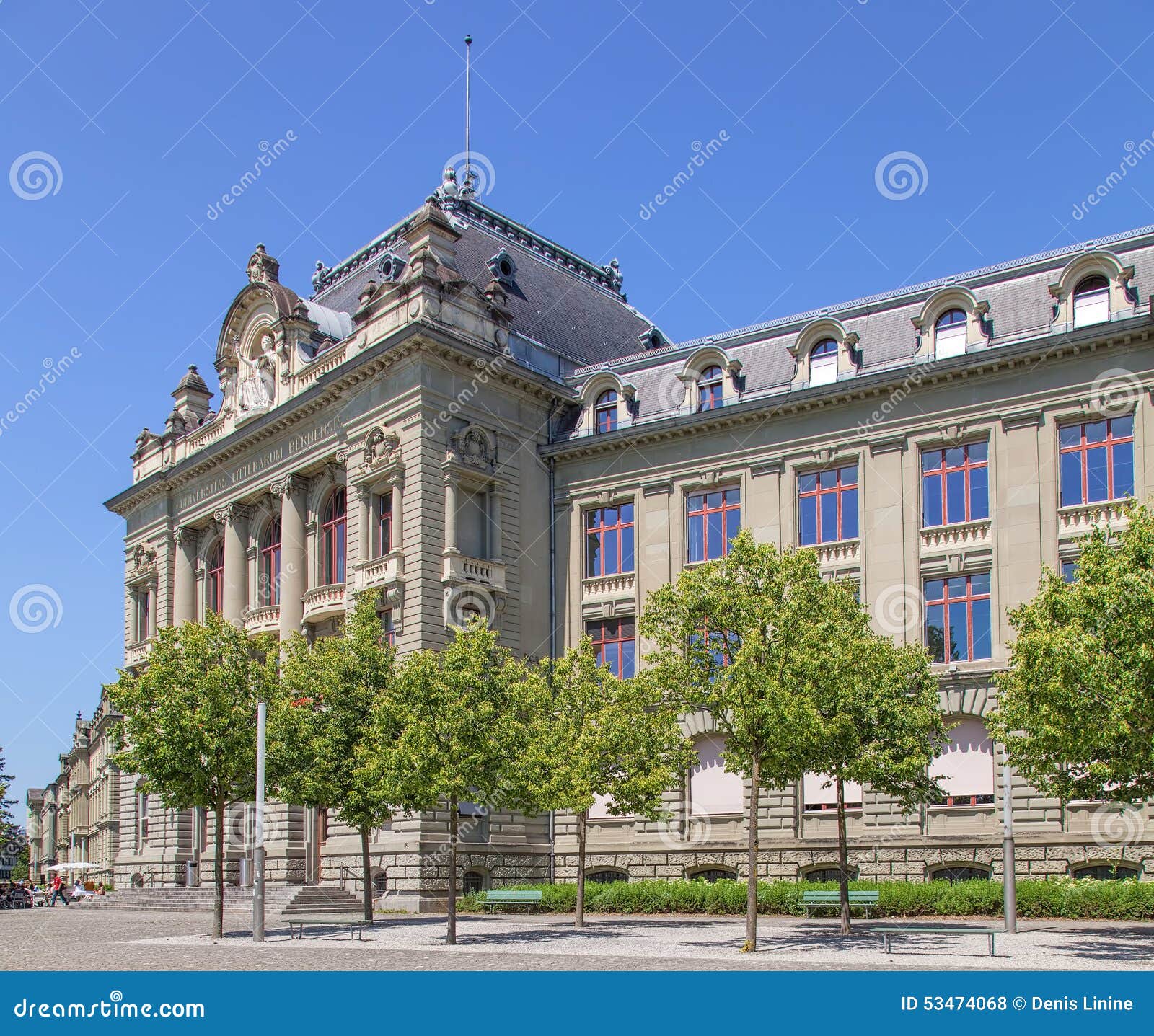 University of Bern stock photo. Image of entrance, summer - 53474068