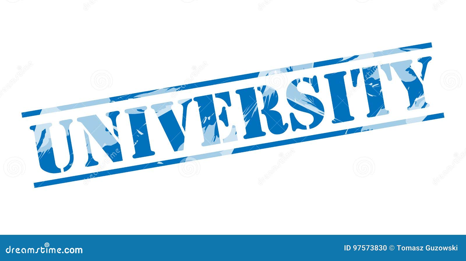 University blue stamp stock illustration. Illustration of watermark ...