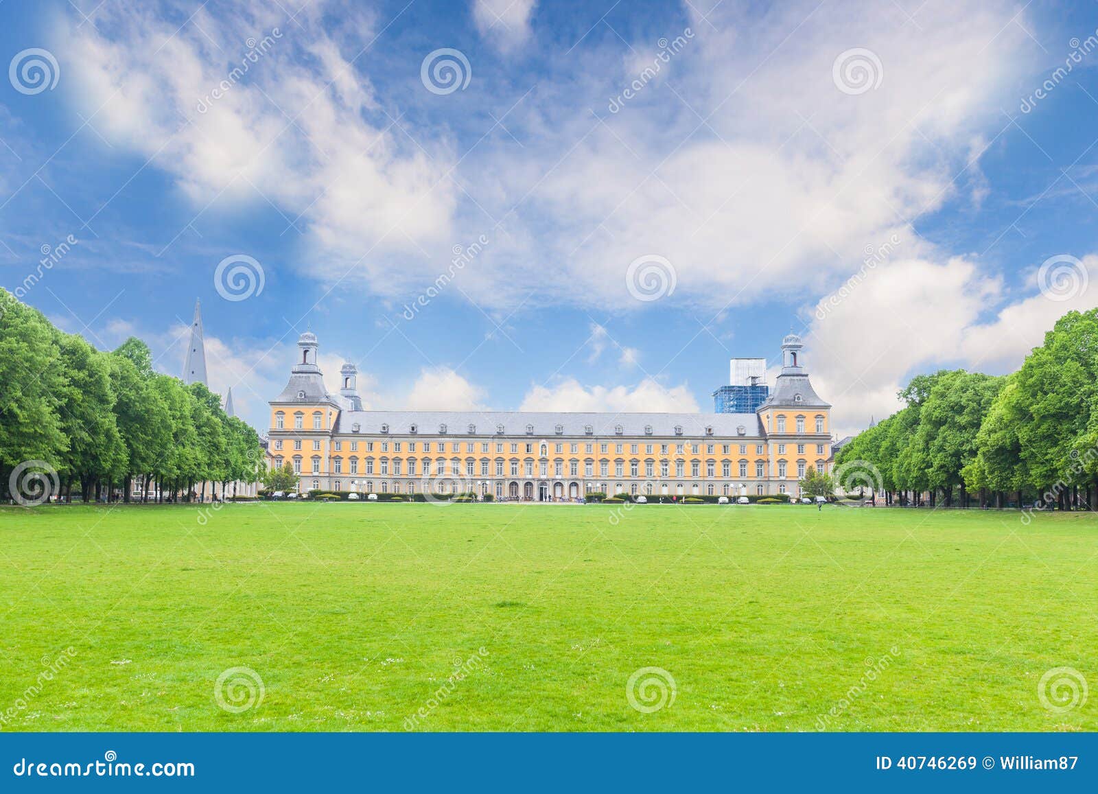 University in Bonn stock image. Image of peaceful, europe - 40746269