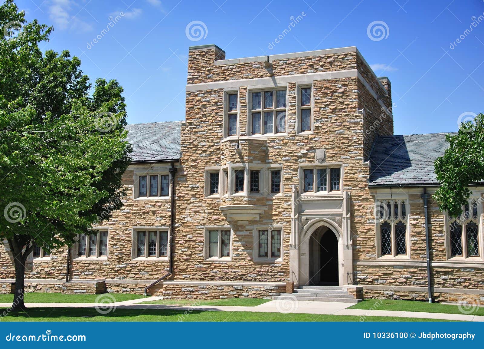 University building stock photo. Image of education, brick - 10336100