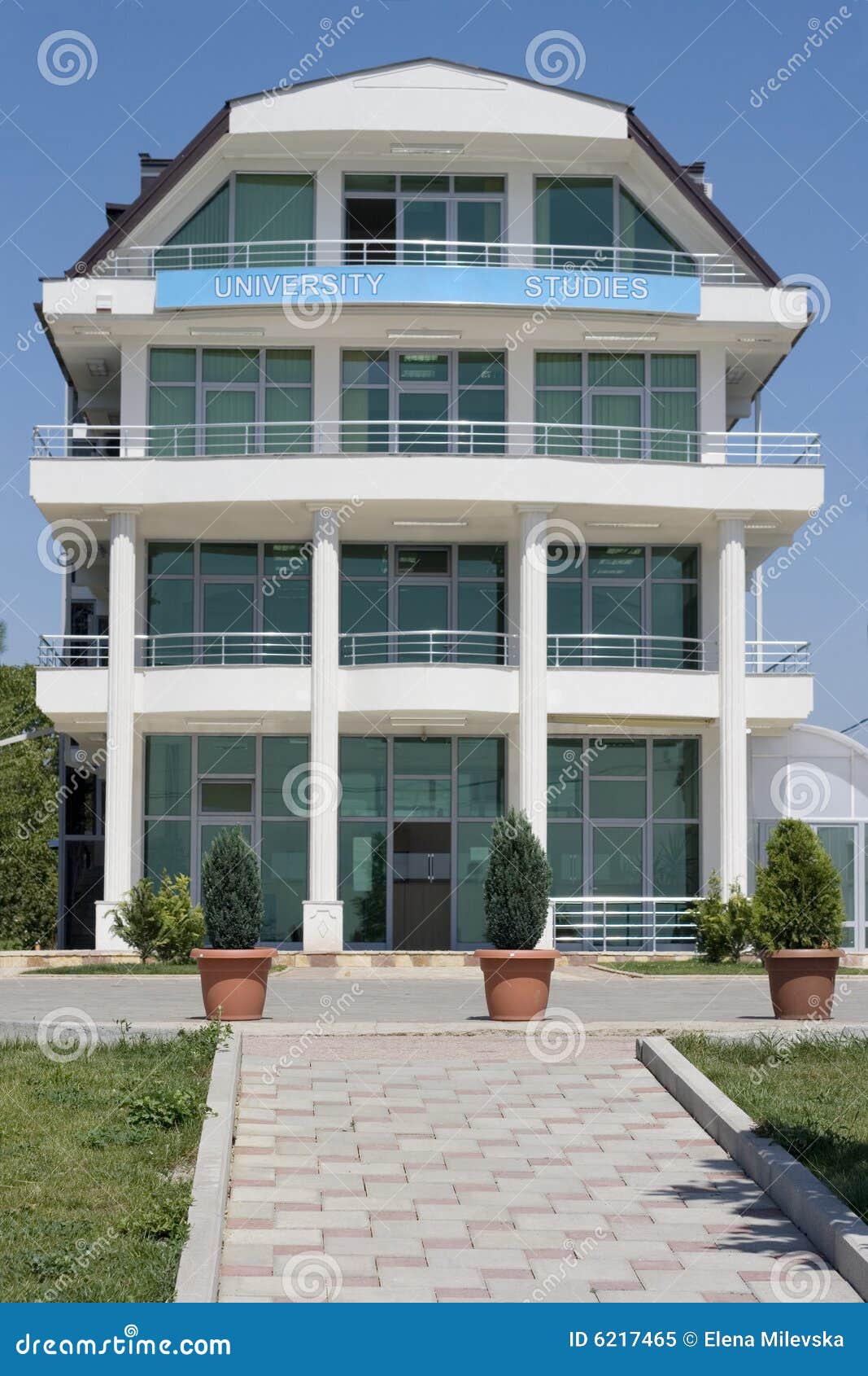 University building stock image. Image of concrete, sturdy - 6217465