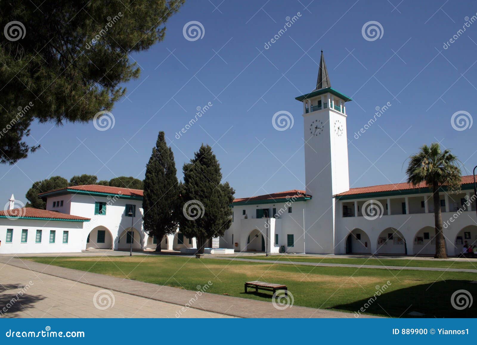 University building stock photo. Image of degree, tower - 889900