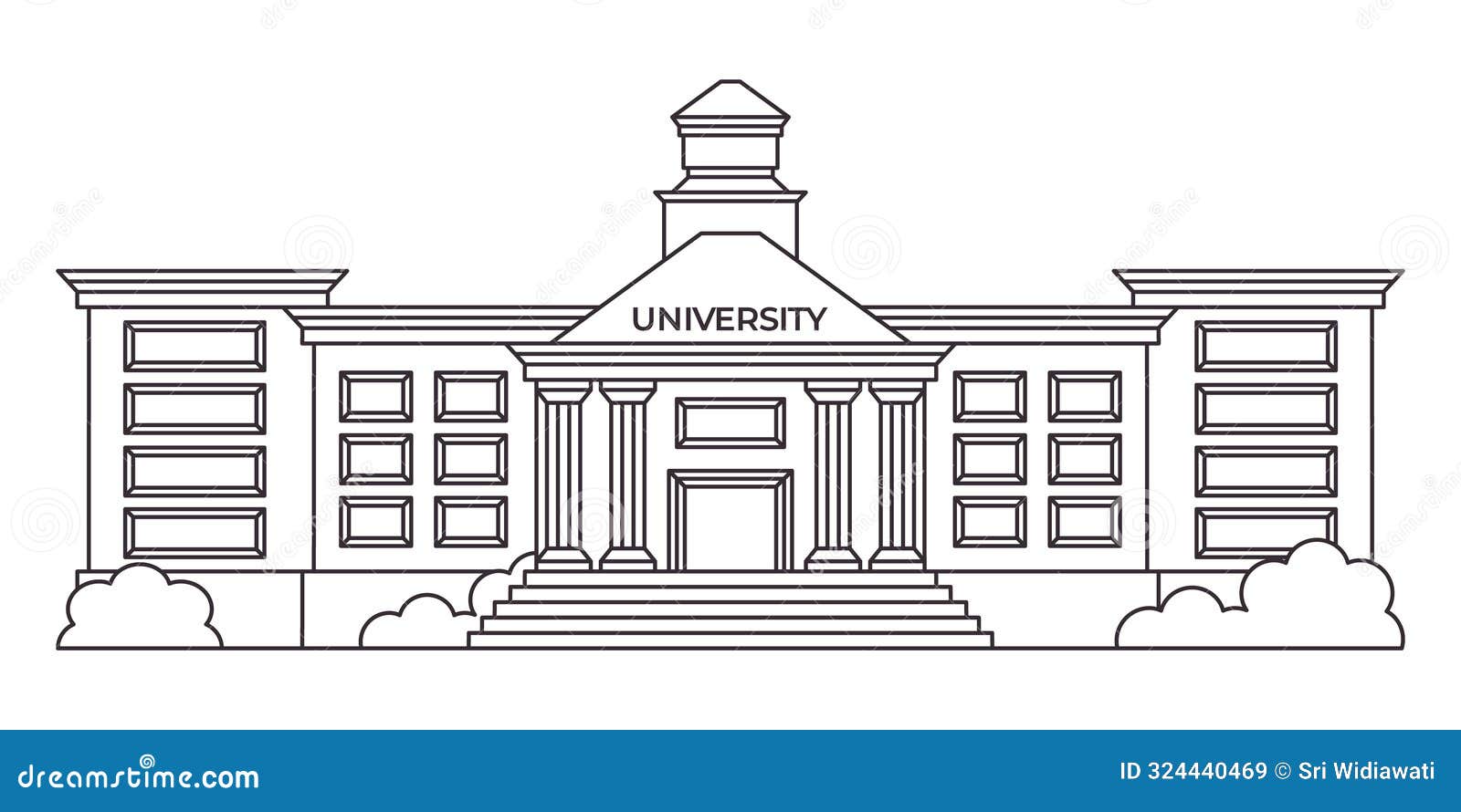 University Building Architecture Exterior Campus College Academic ...