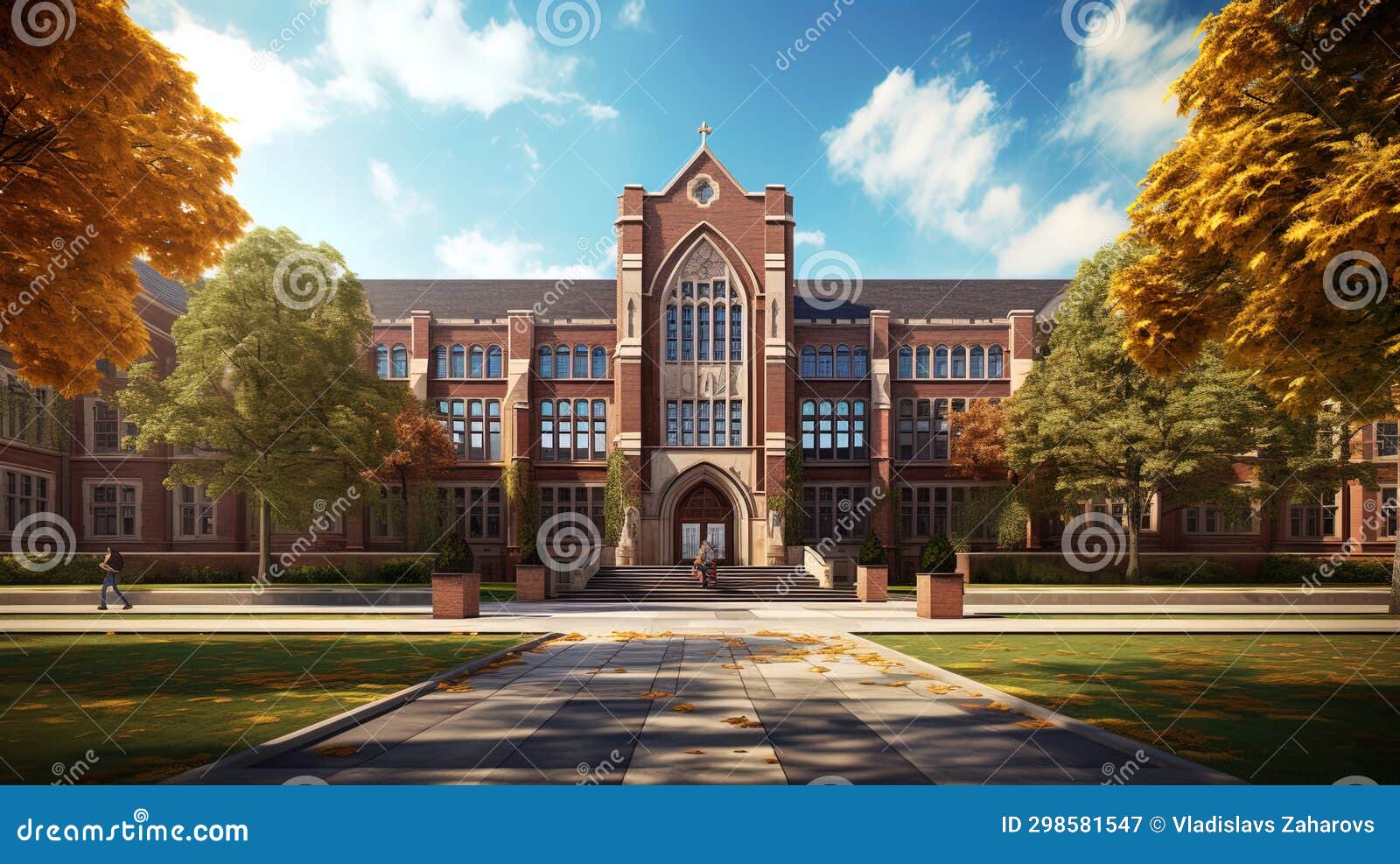 University Building: a University Building with a Campus Stock ...