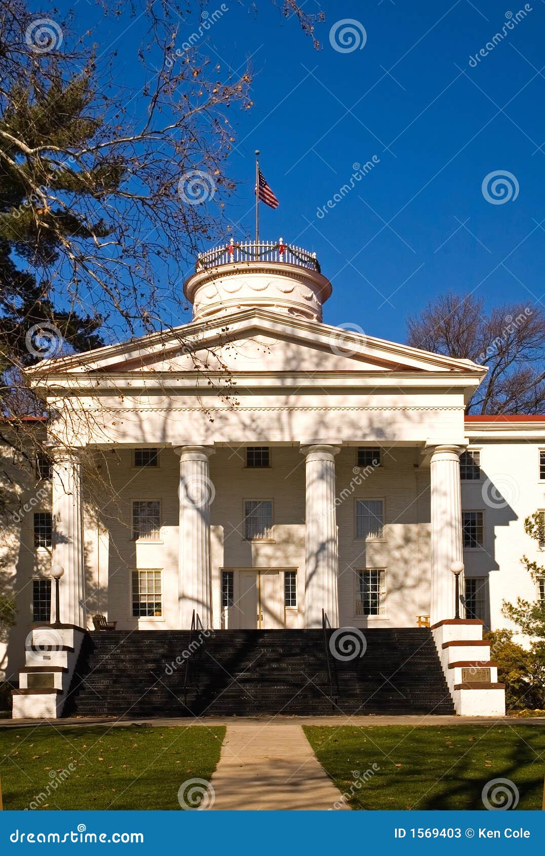 University Building in Fall Stock Image - Image of buildings ...