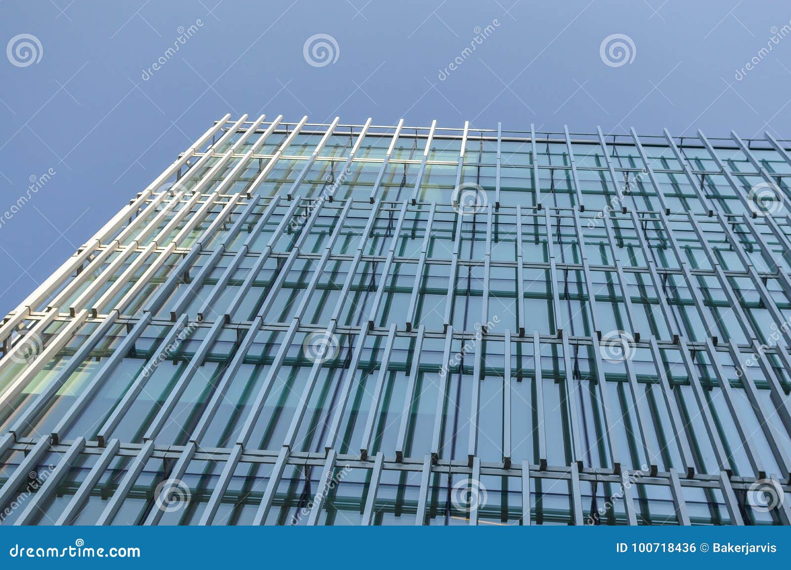 University Building with Huge Windows in Montreal Stock Photo - Image ...