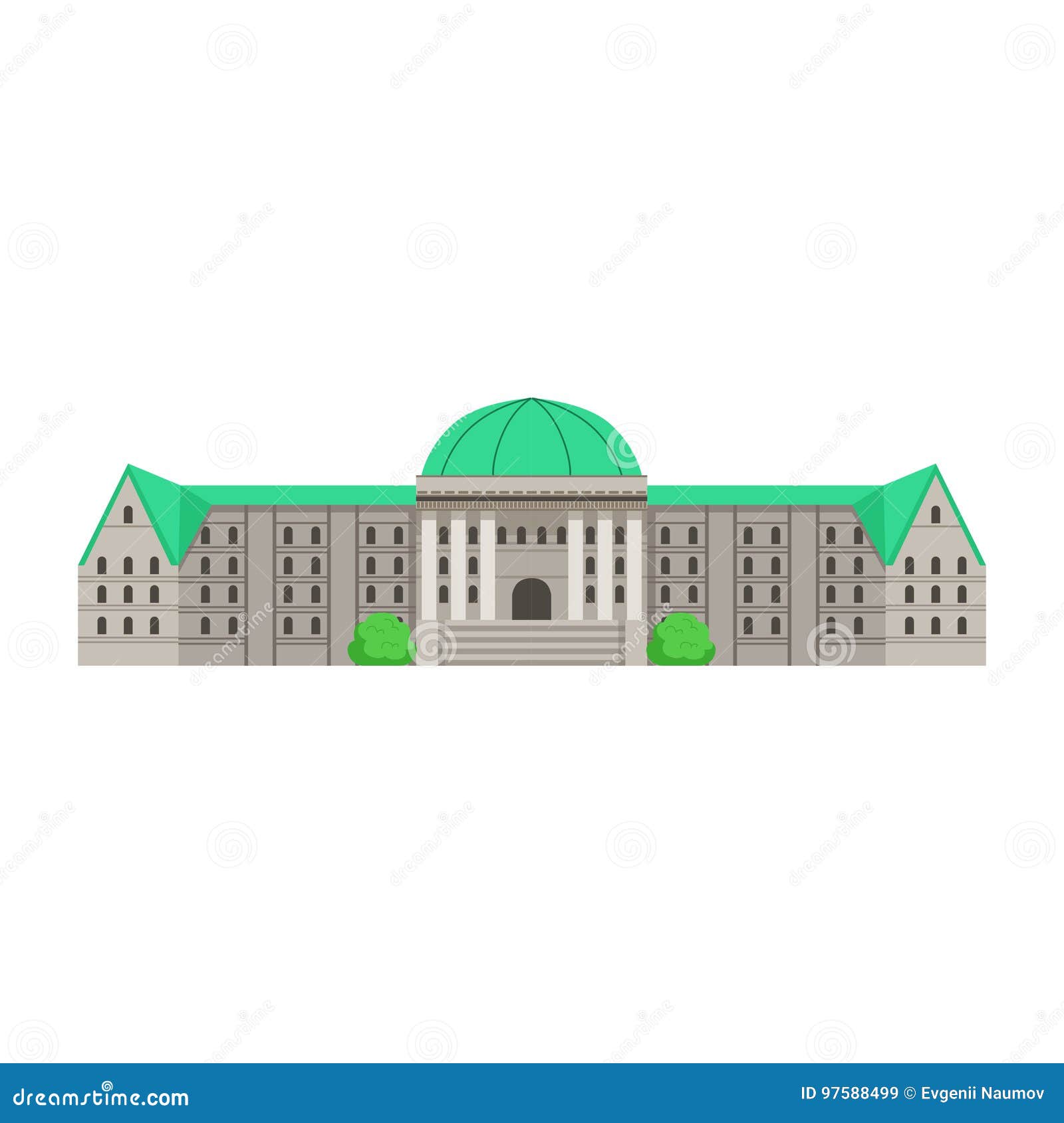 University Building Vector