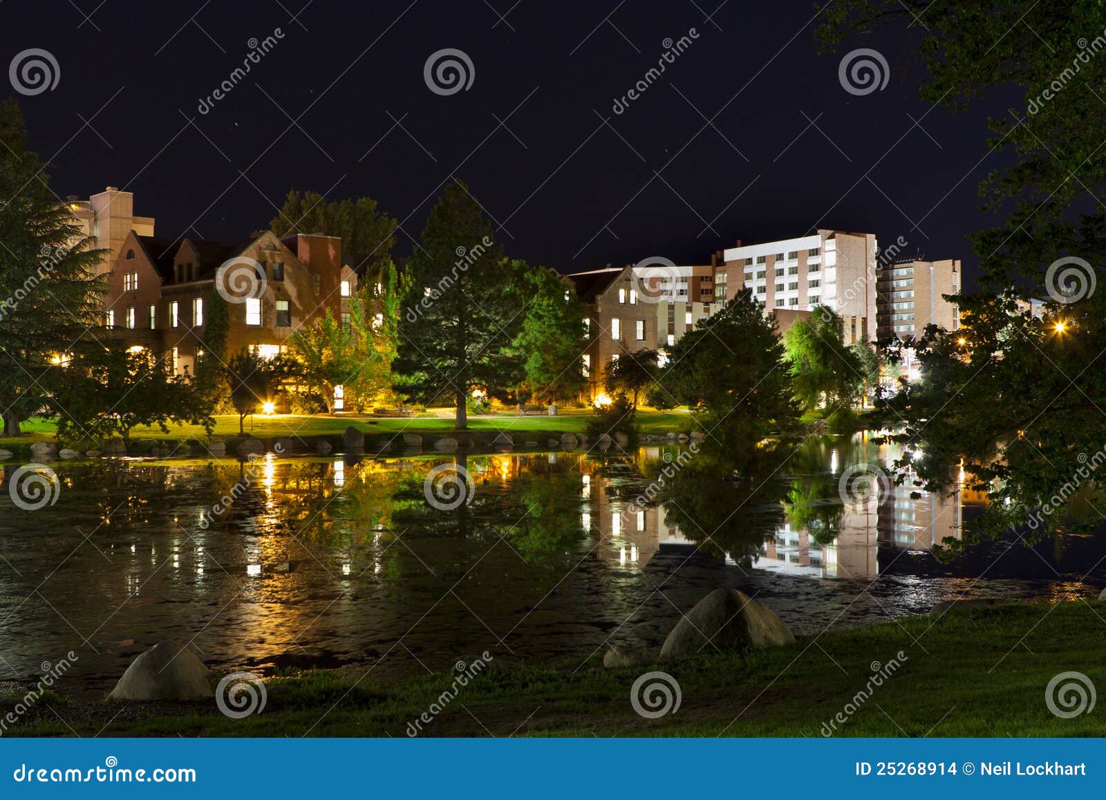 University Campus stock photo. Image of generic, school - 25268914
