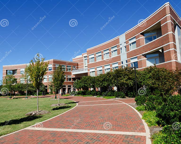 University campus building stock photo. Image of application - 21601082