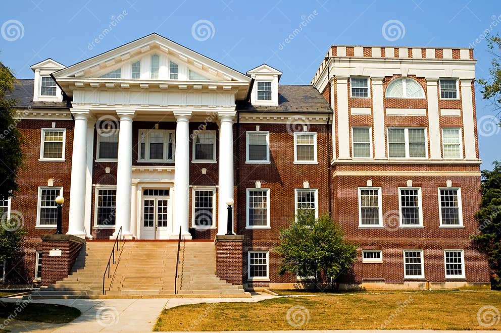 University campus building stock image. Image of architecture - 2895333