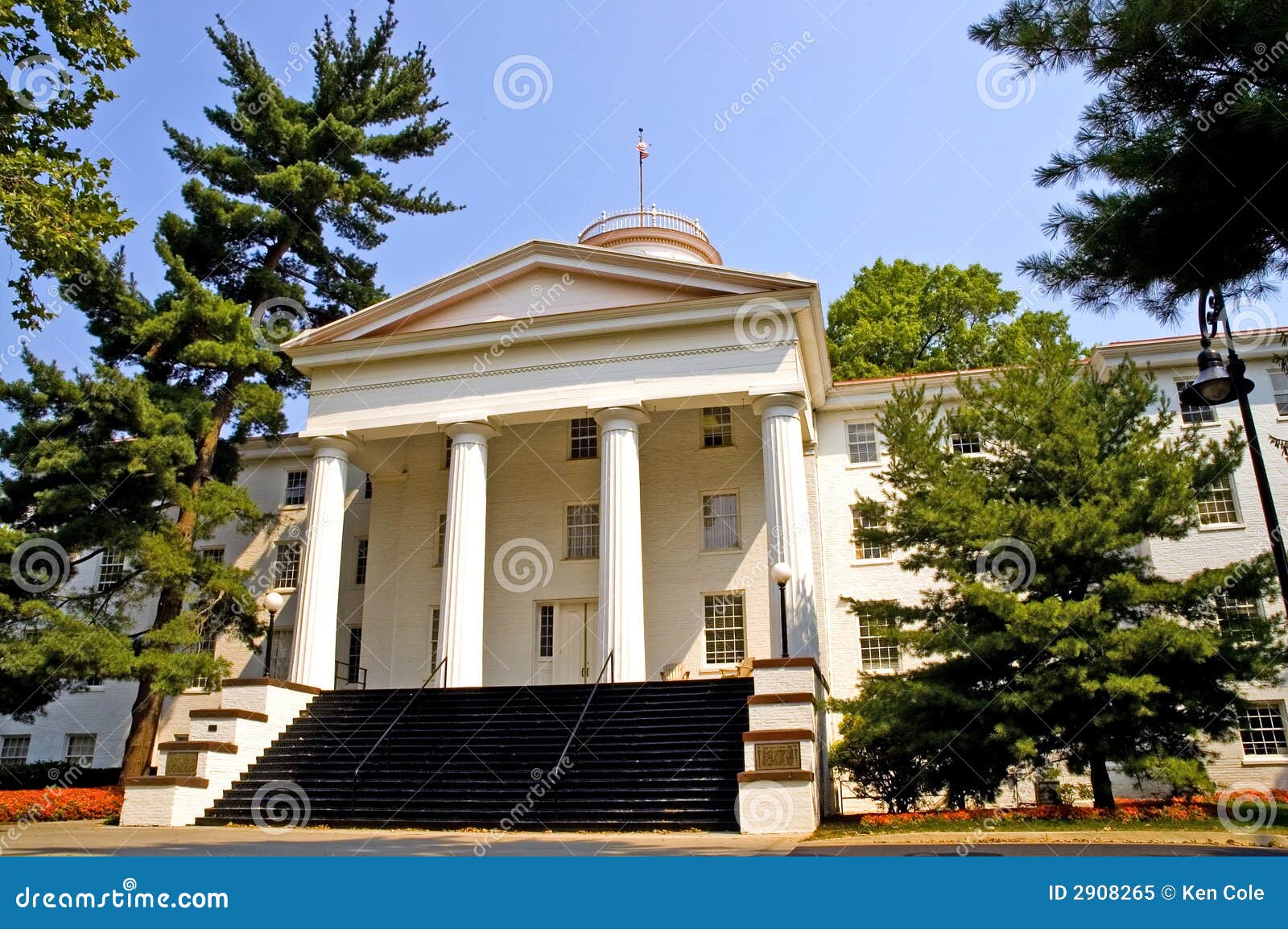 University campus building stock image. Image of educational - 2908265