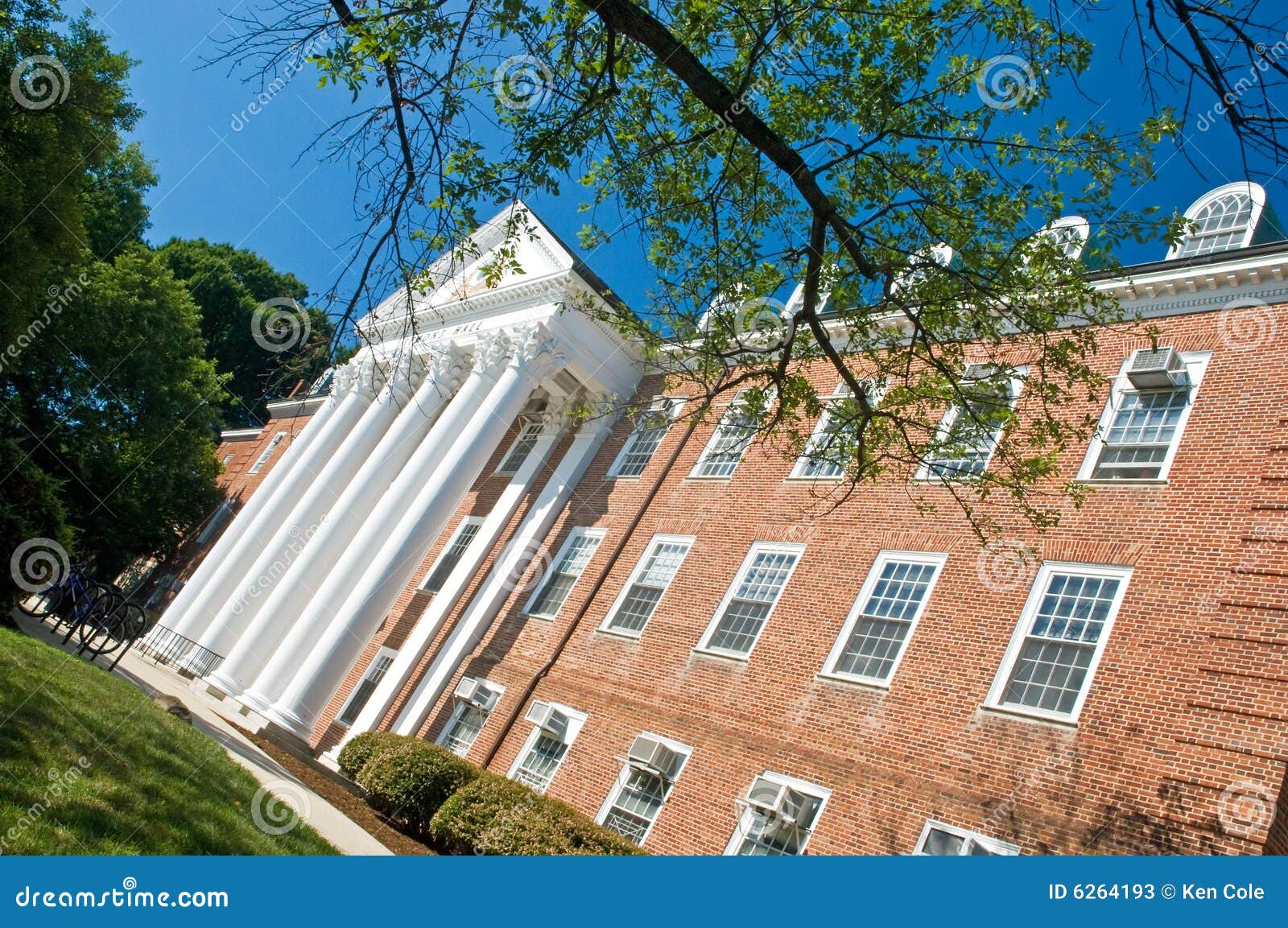 University campus building stock image. Image of college - 6264193