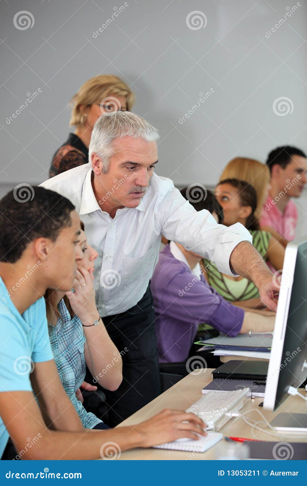 University class stock image. Image of students, lesson - 13053211