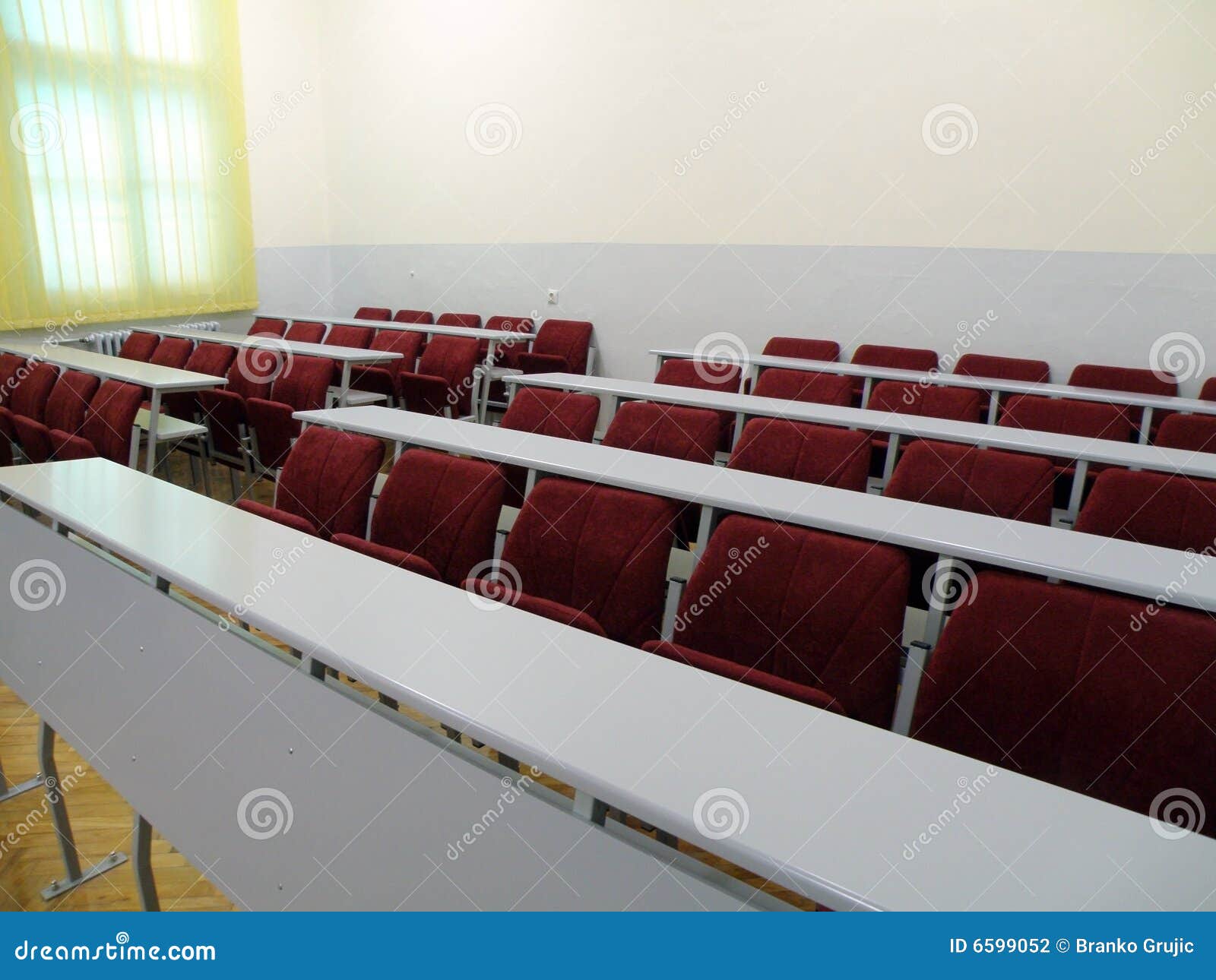 University classroom stock photo. Image of floor, education - 6599052