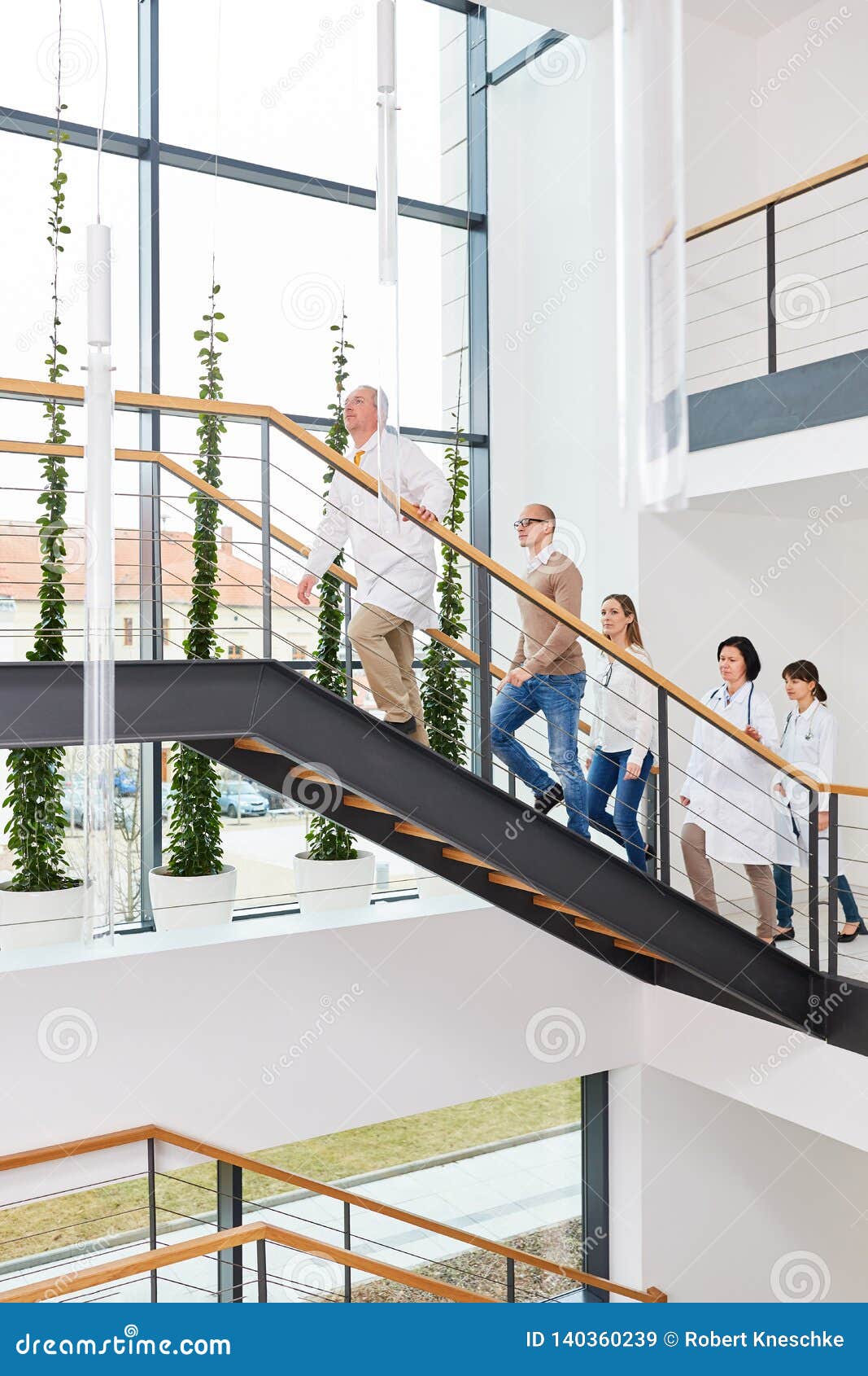 University Clinic Team of Doctors Stock Image - Image of hospital ...