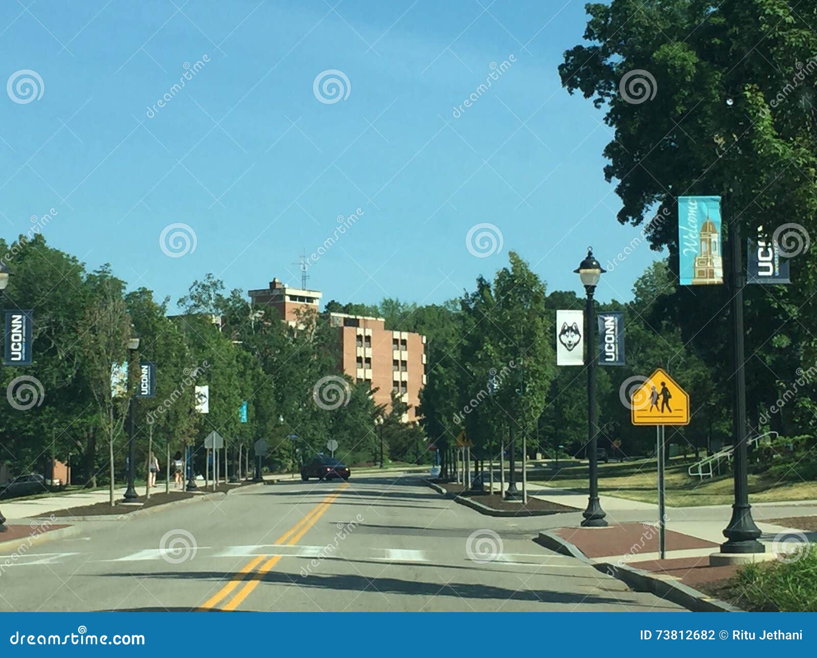 University of Connecticut Main Campus Editorial Photography - Image of ...
