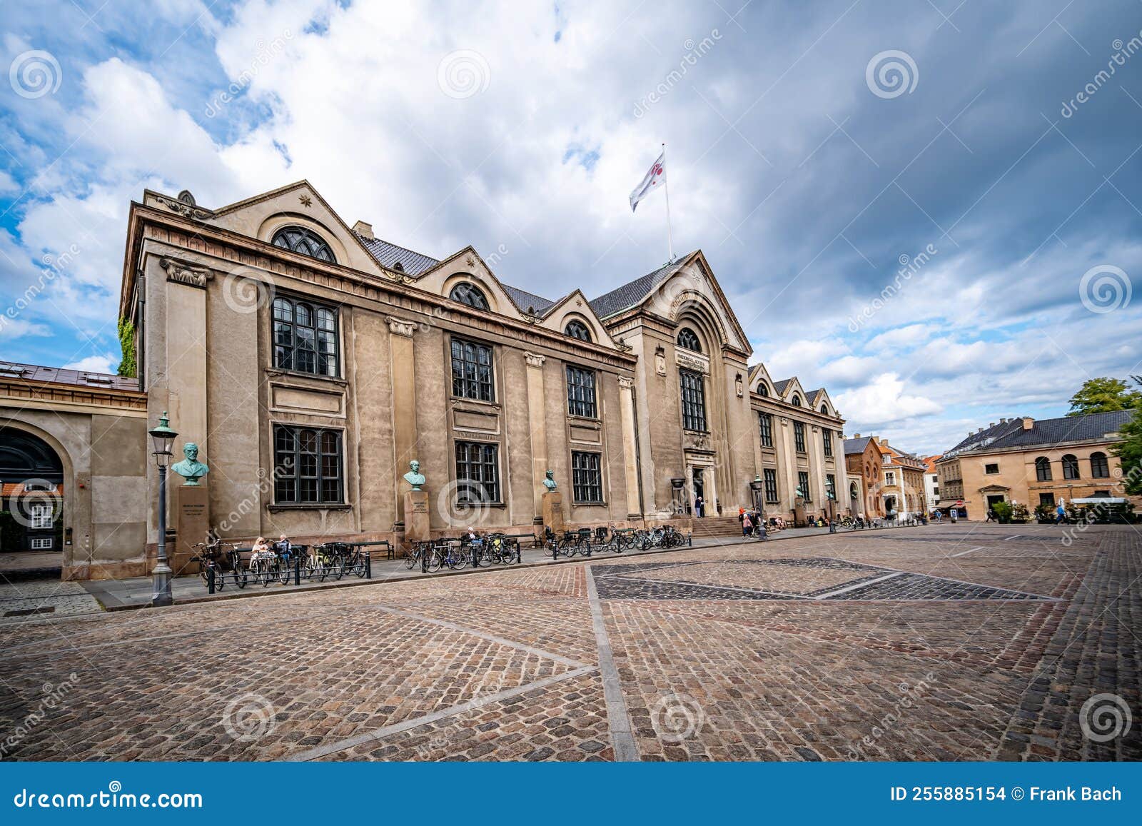 University of Copenhagen the Old Part, Denmark Editorial Stock Image ...