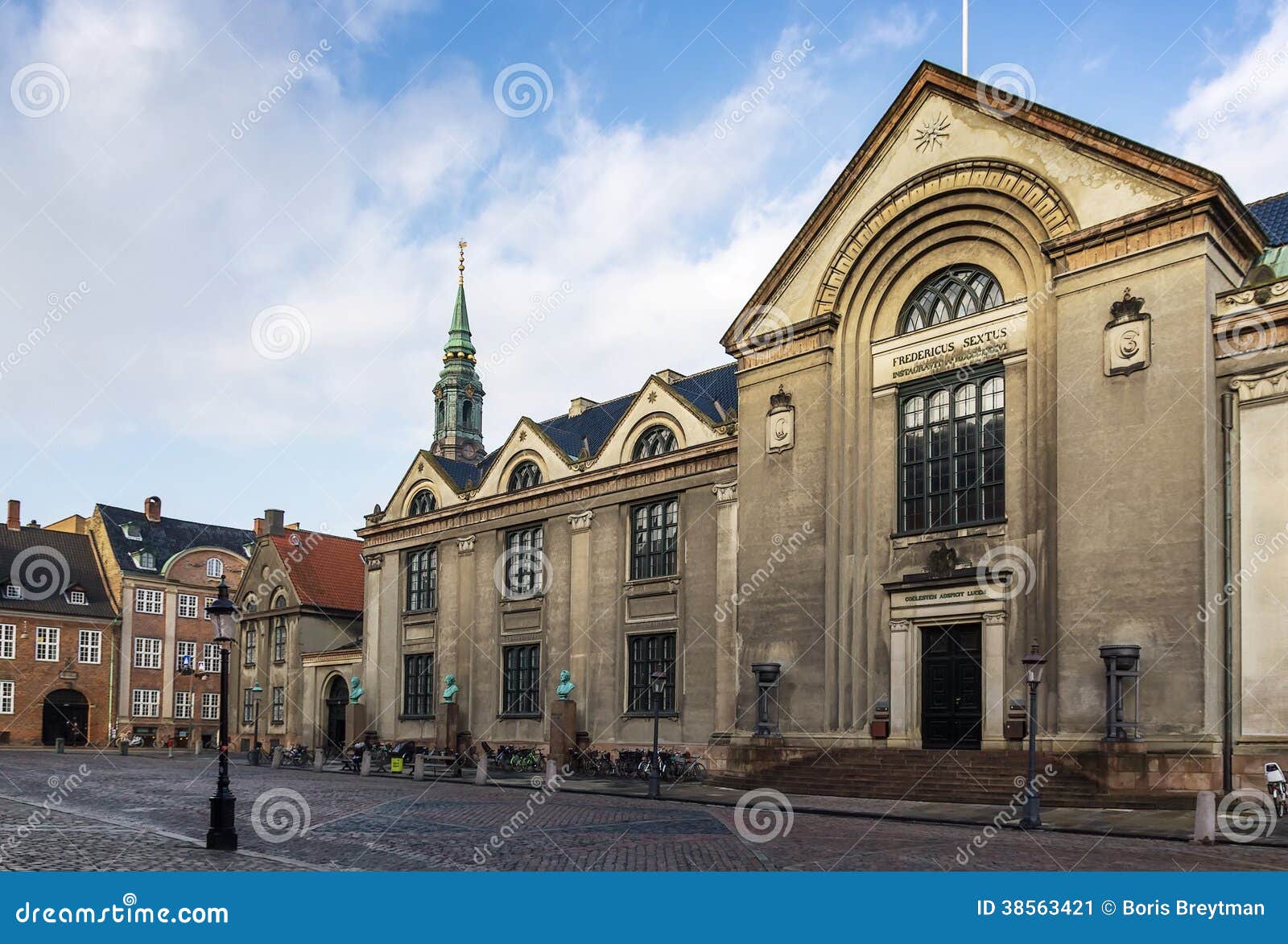 University of Copenhagen stock image. Image of denmark - 38563421