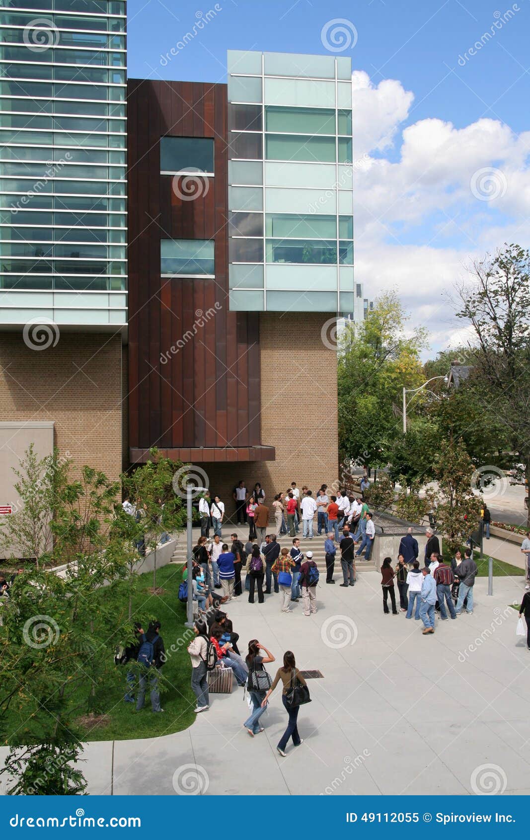 University crowd editorial image. Image of science, building - 49112055