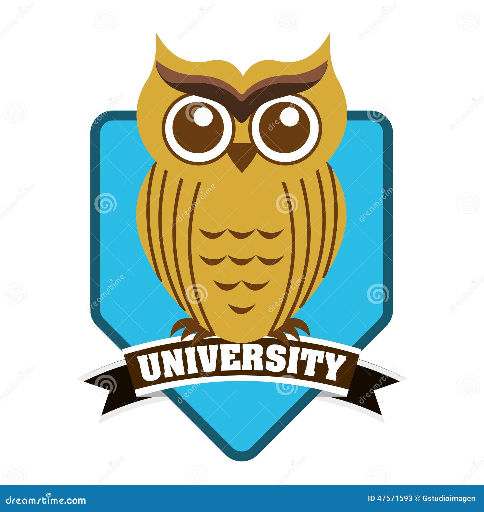 University design stock vector. Illustration of center - 47571593