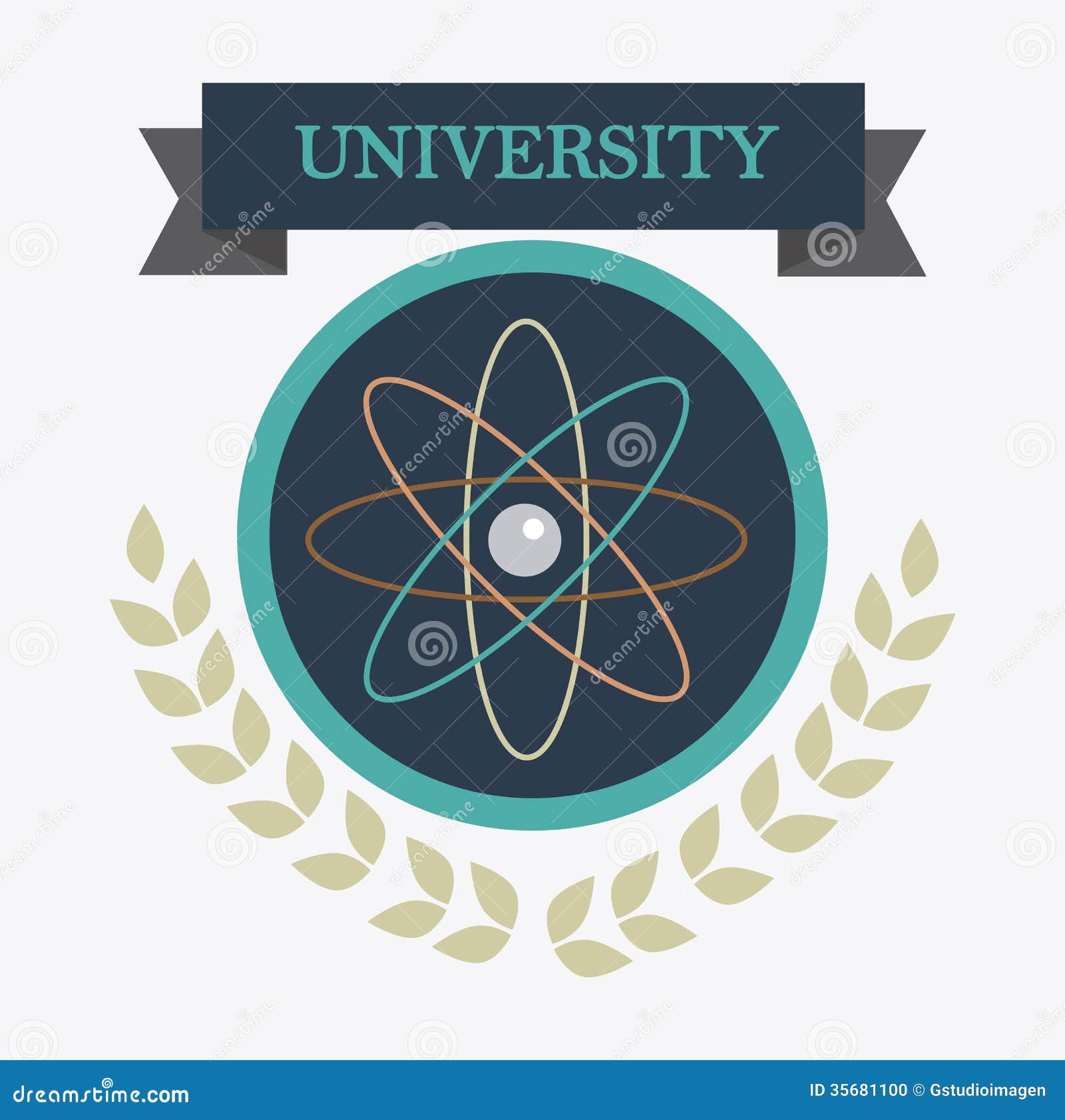 University design stock vector. Illustration of poster - 35681100