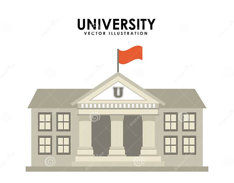 University design stock vector. Illustration of education - 43618943