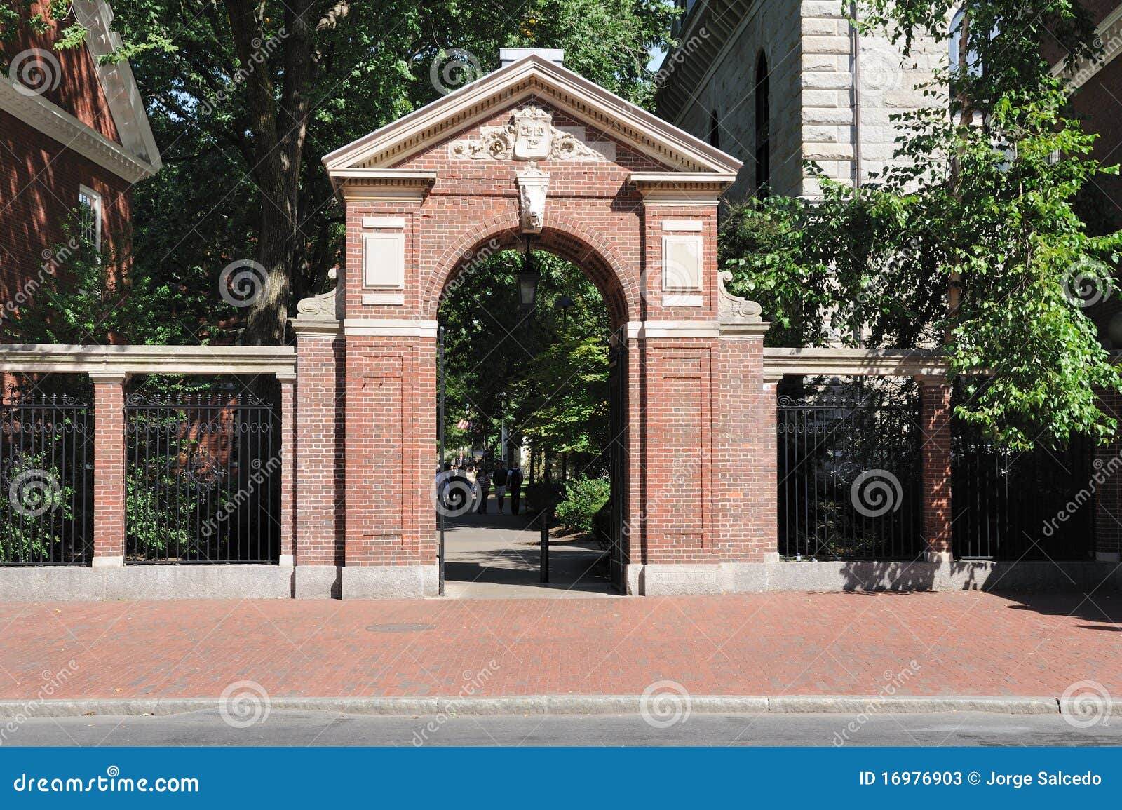 University Gate stock image. Image of college, exterior - 16976903