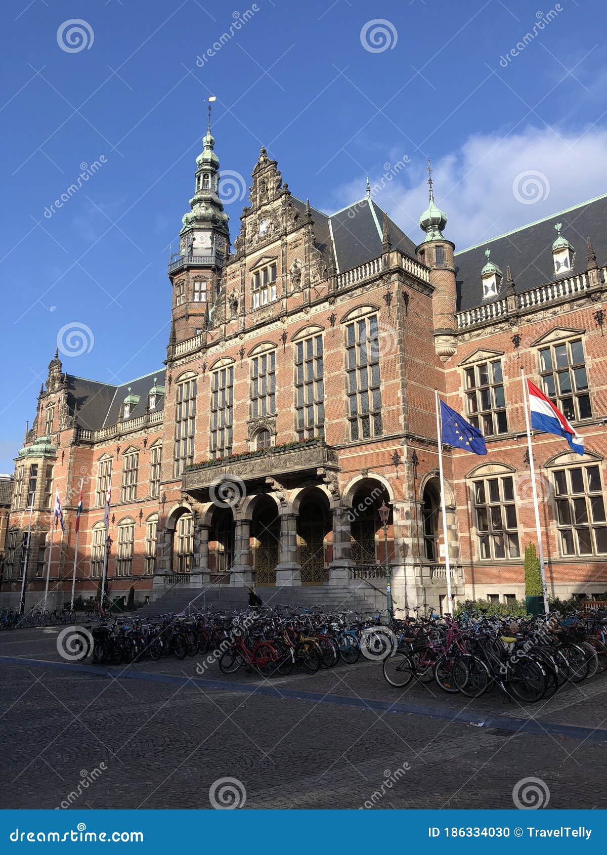 University of Groningen editorial image. Image of university - 186334030