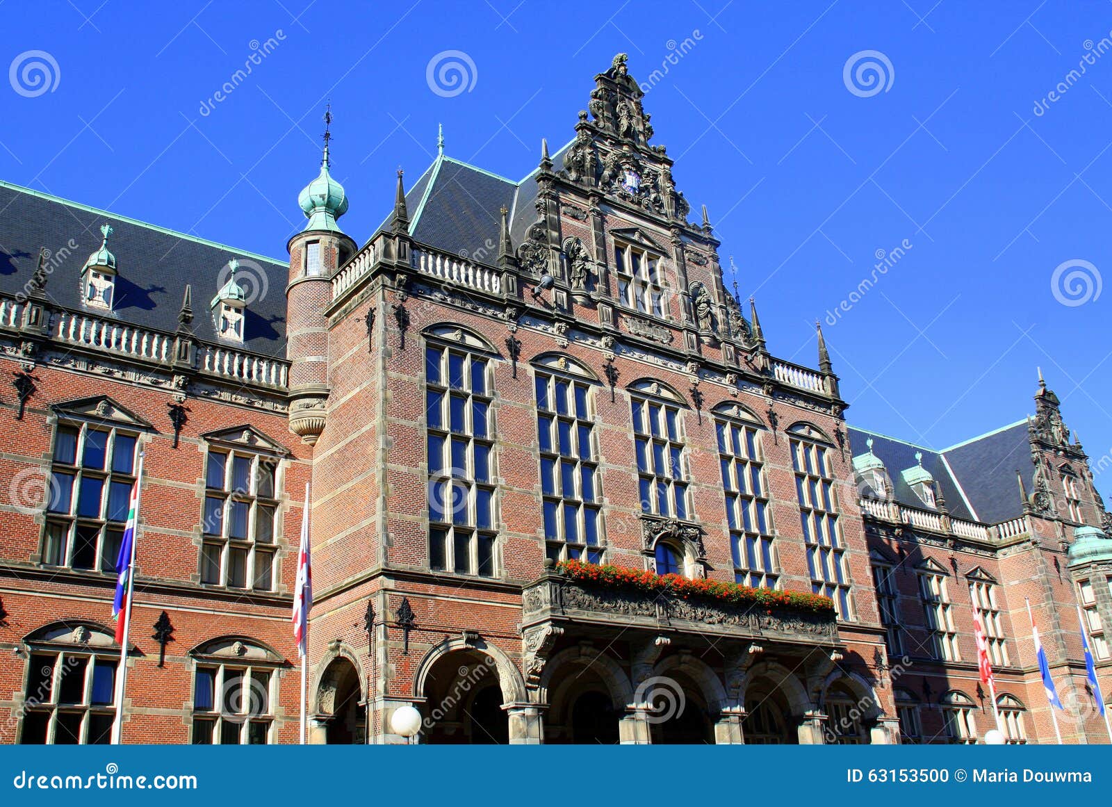University of Groningen editorial image. Image of architectural - 63153500
