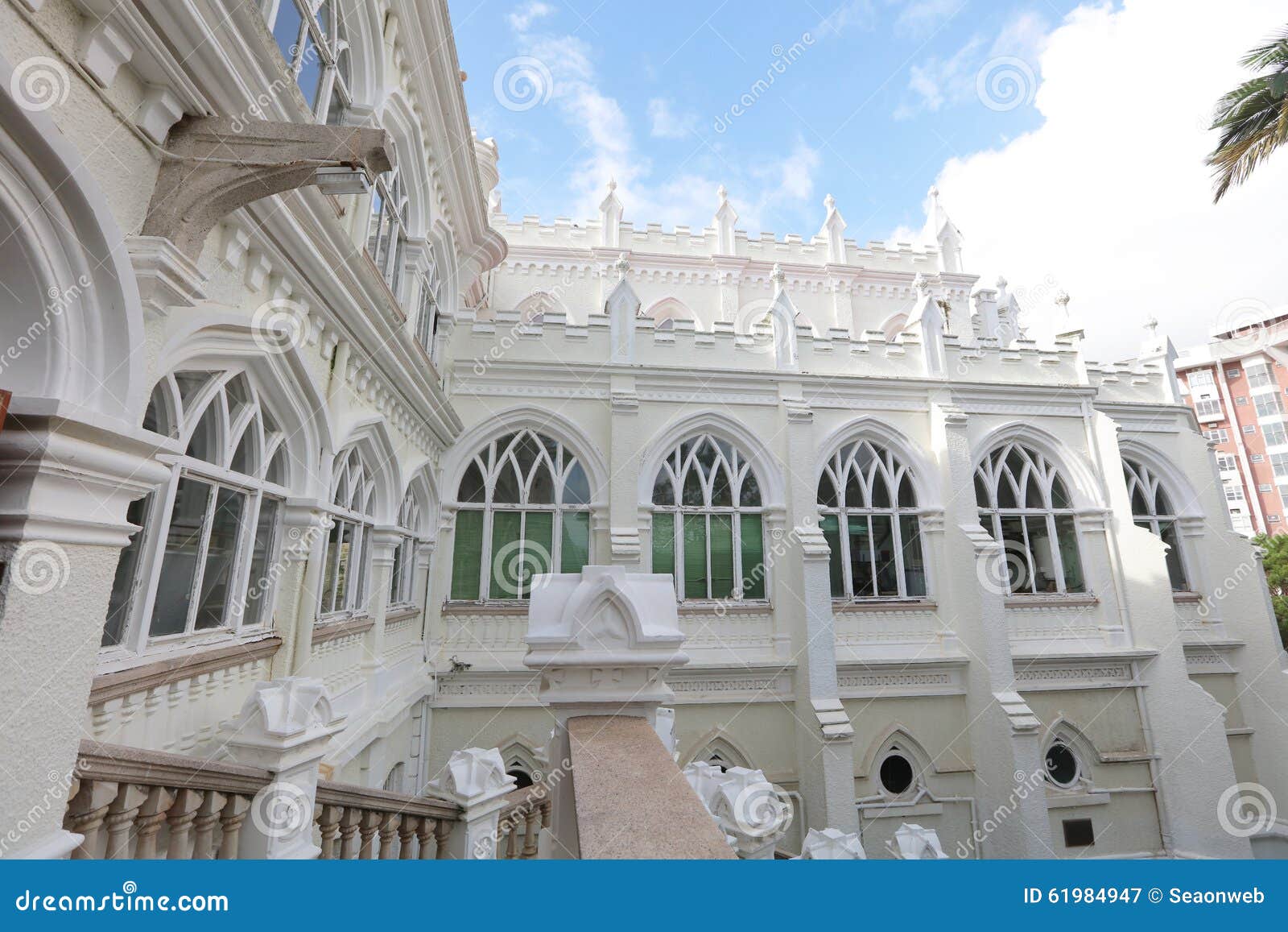University Hall of HKU stock image. Image of exterior - 61984947