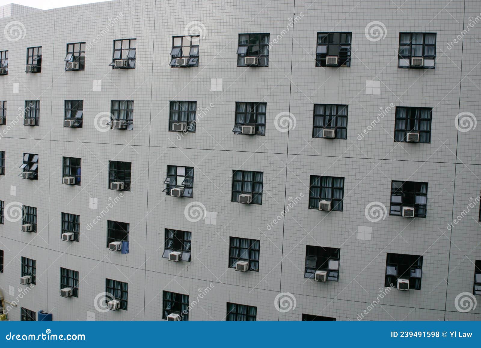The University Hall Residence at the HKUST 2 Sept 2004 Editorial Stock ...
