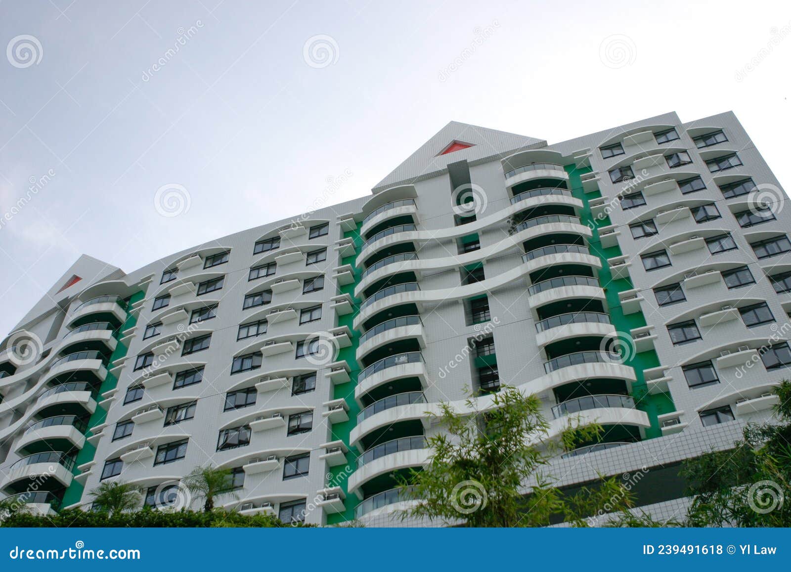 The University Hall Residence at the HKUST 2 Sept 2004 Editorial Stock ...