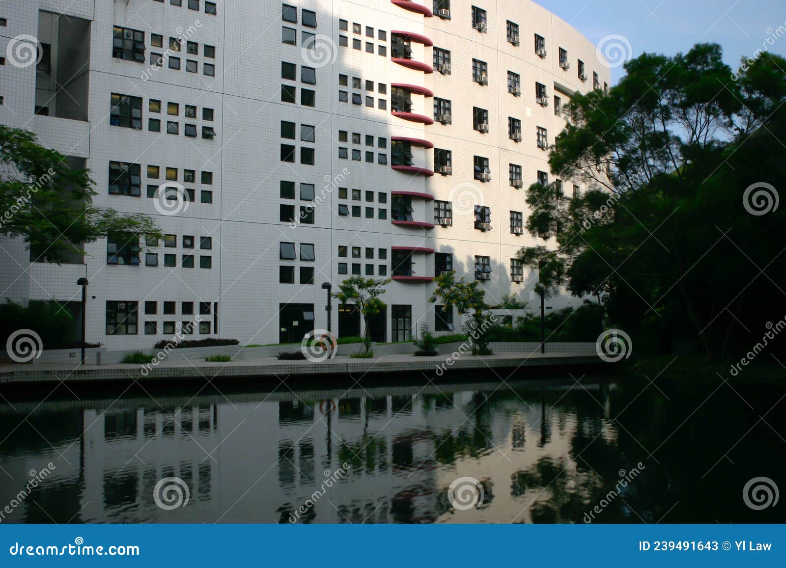 The University Hall Residence at the HKUST 2 Sept 2004 Editorial Stock ...