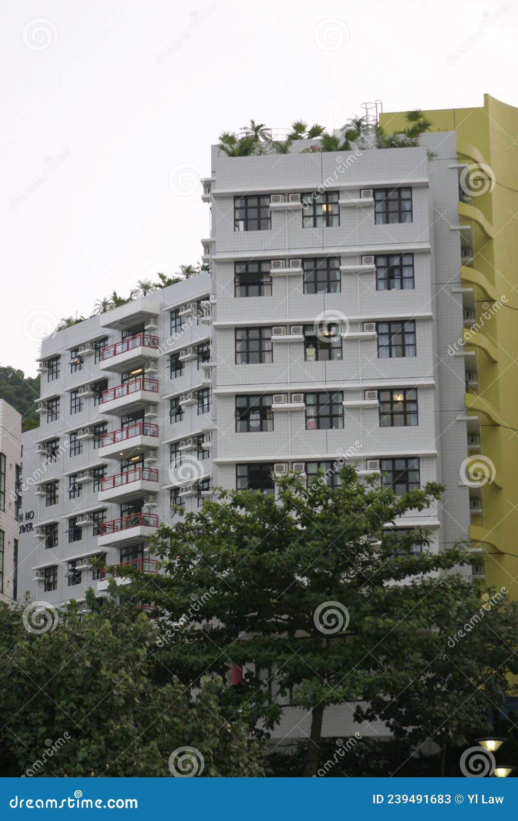 The University Hall Residence at the HKUST 2 Sept 2004 Editorial Stock ...