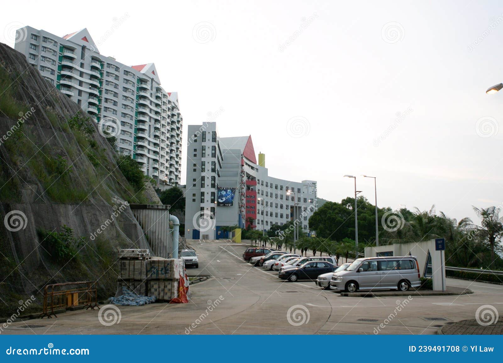 The University Hall Residence at the HKUST 2 Sept 2004 Editorial Stock ...