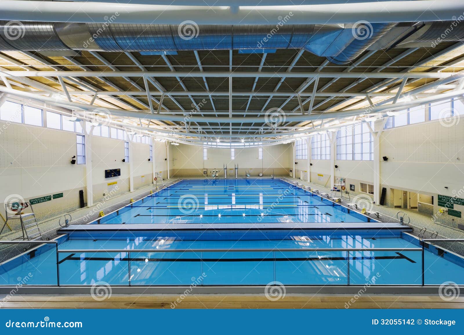 University Indoor Swimming Pool Stock Photo - Image of pursuit, clear ...