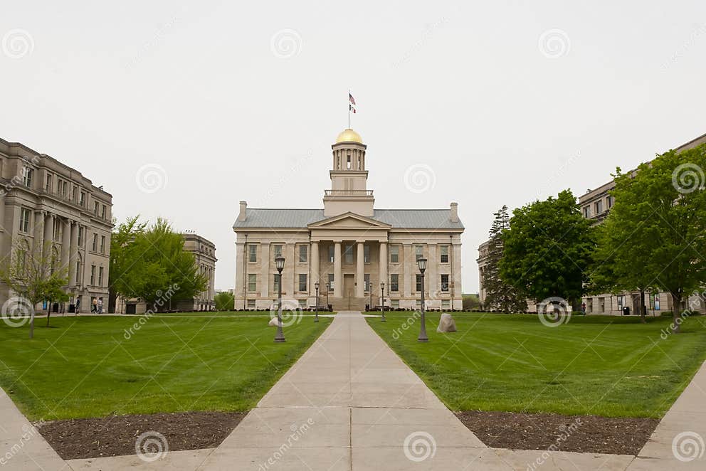 University of Iowa stock photo. Image of light, column - 19578744