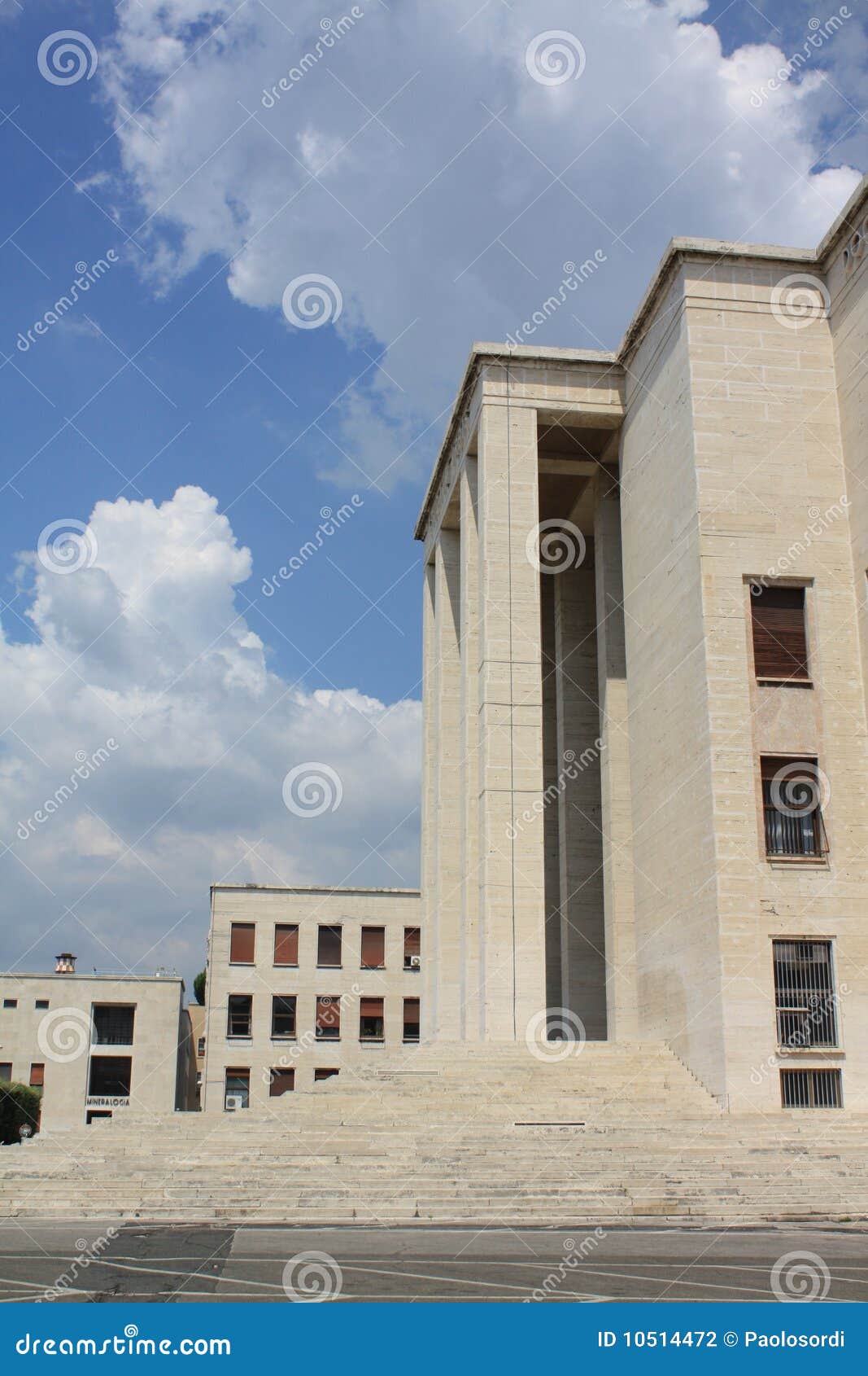 University La Sapienza in Rome (Italy) Stock Photo - Image of ...
