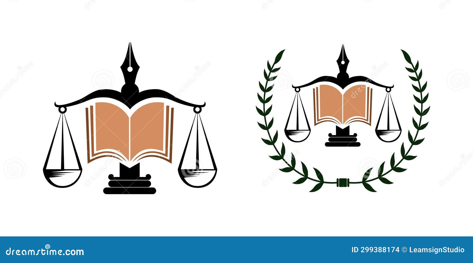 University of Law Logo Design Illustration Stock Illustration ...