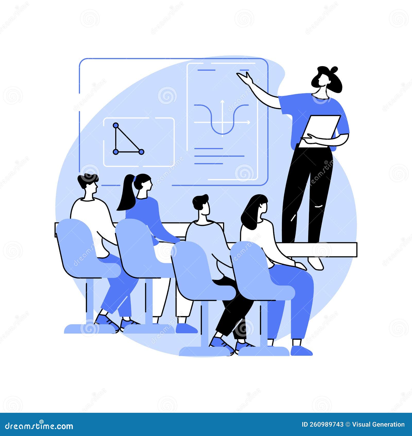 Lecture Isolated Cartoon Vector Illustrations. | CartoonDealer.com ... Lecture Isolated Cartoon Vector Illustrations. | CartoonDealer.com ...