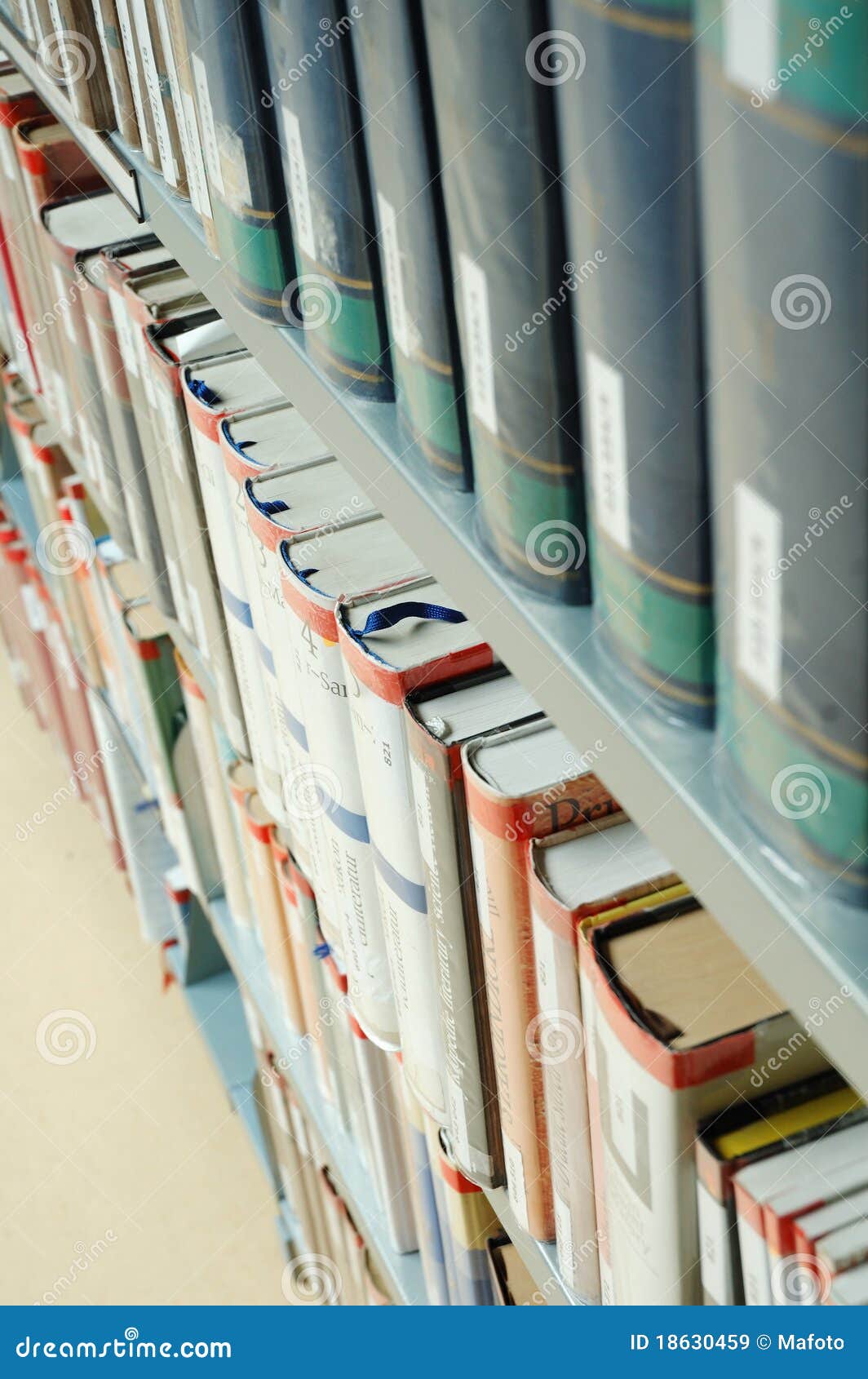 University library stock image. Image of education, bookcase - 18630459