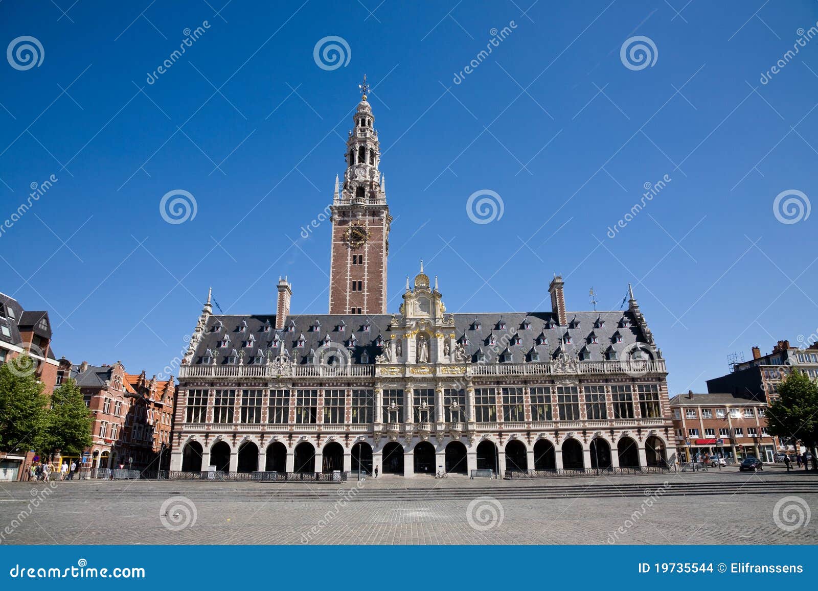 University library, Leuven stock photo. Image of building - 19735544