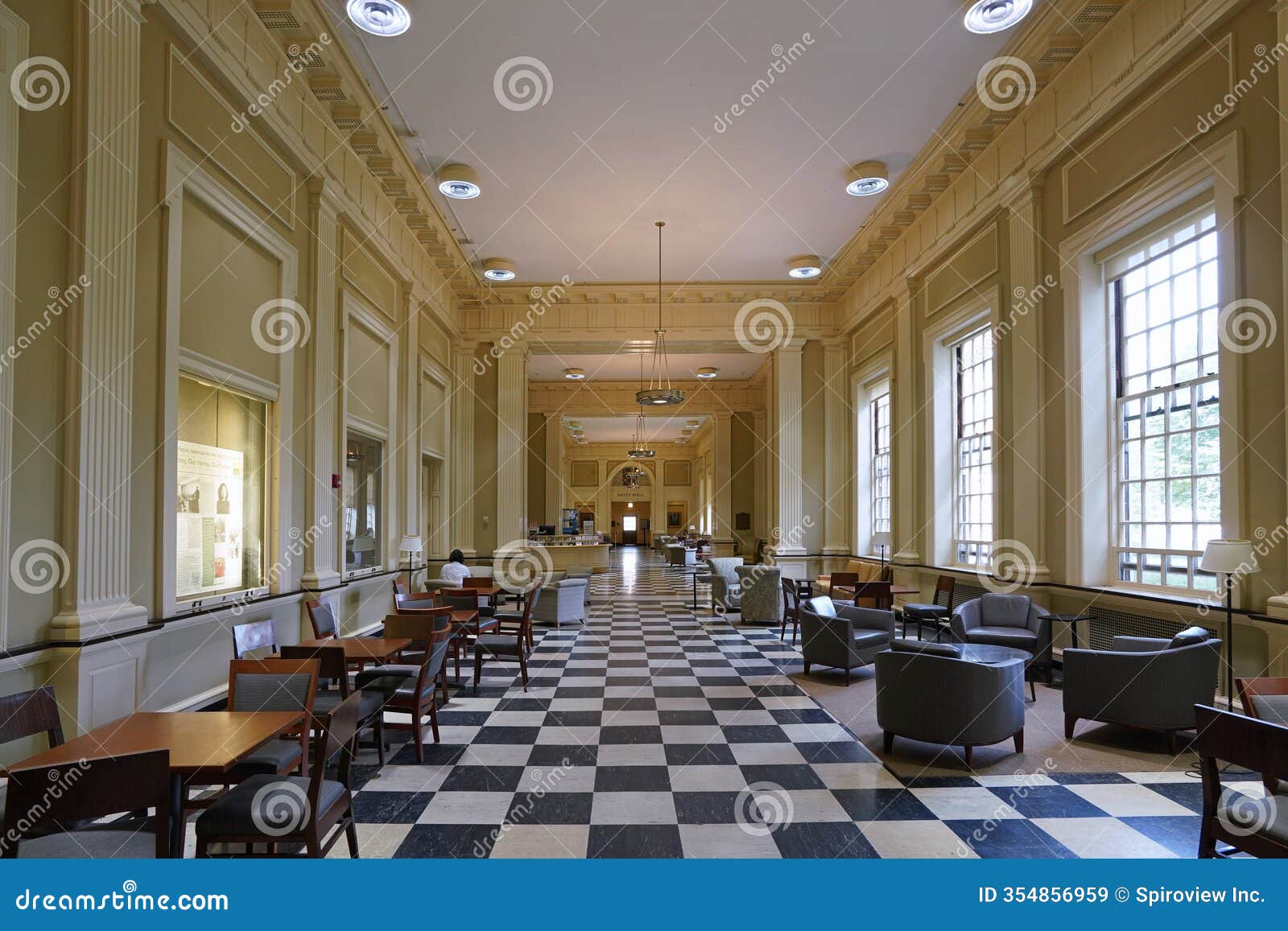 Study Hall at Dartmouth College Editorial Stock Image - Image of ...
