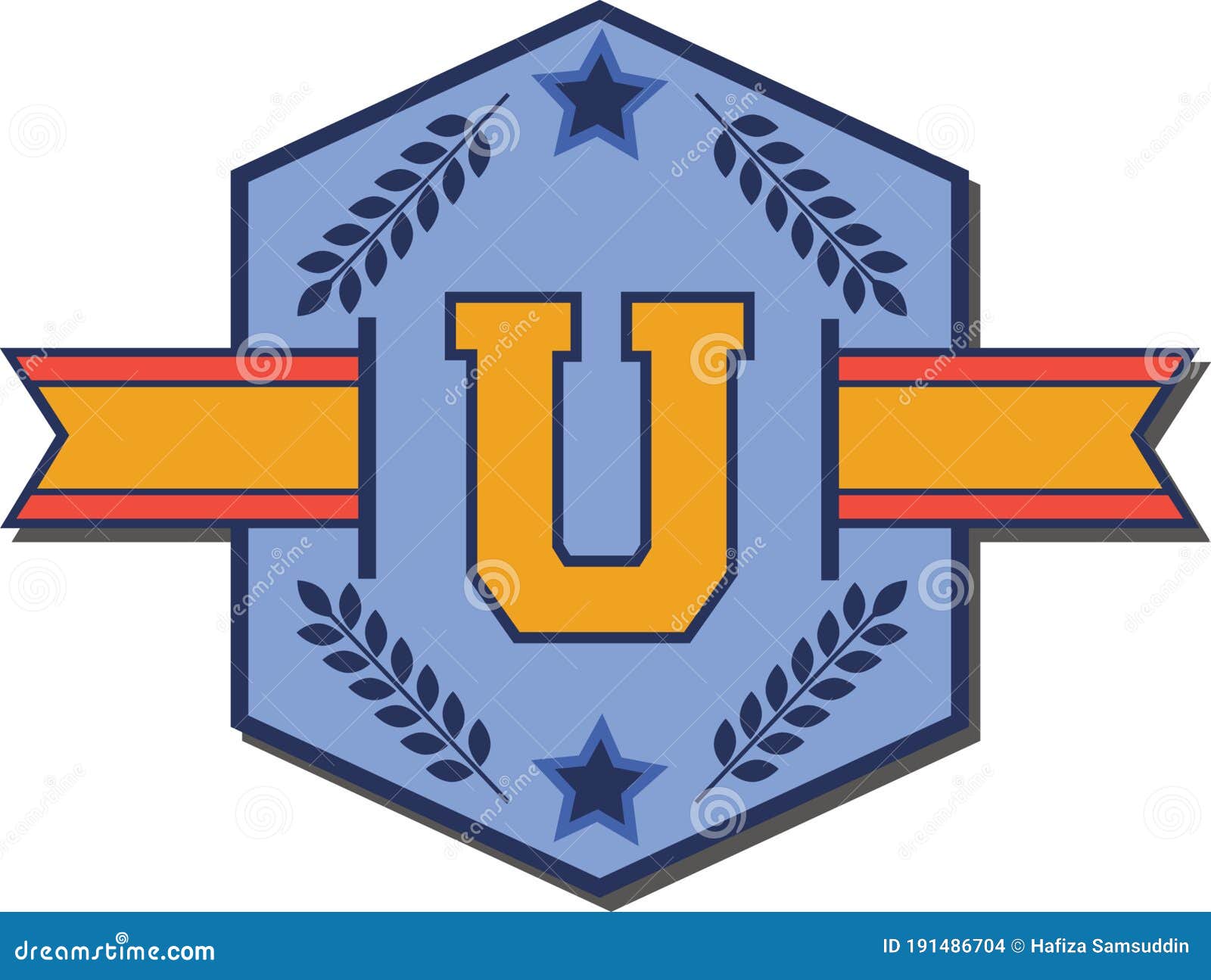 University Logo Element. Vector Illustration Decorative Design Stock ...