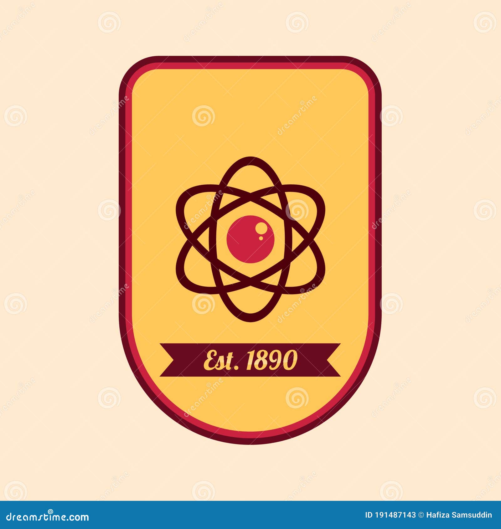 University Logo Element. Vector Illustration Decorative Design Stock ...