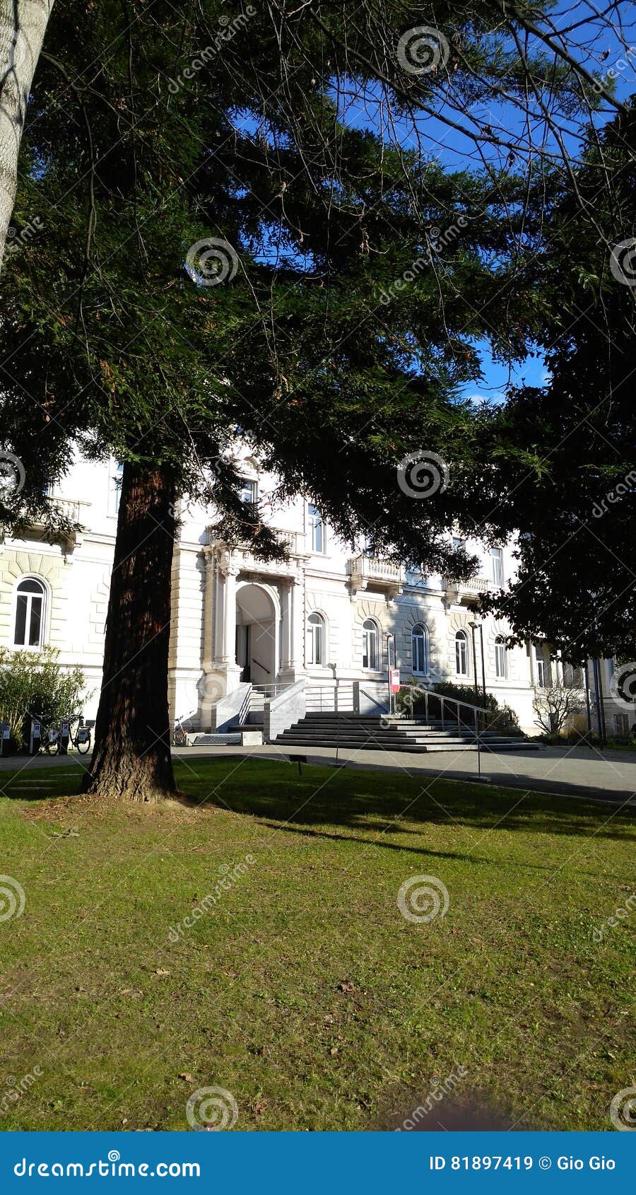 University main entrance stock image. Image of learn - 81897419