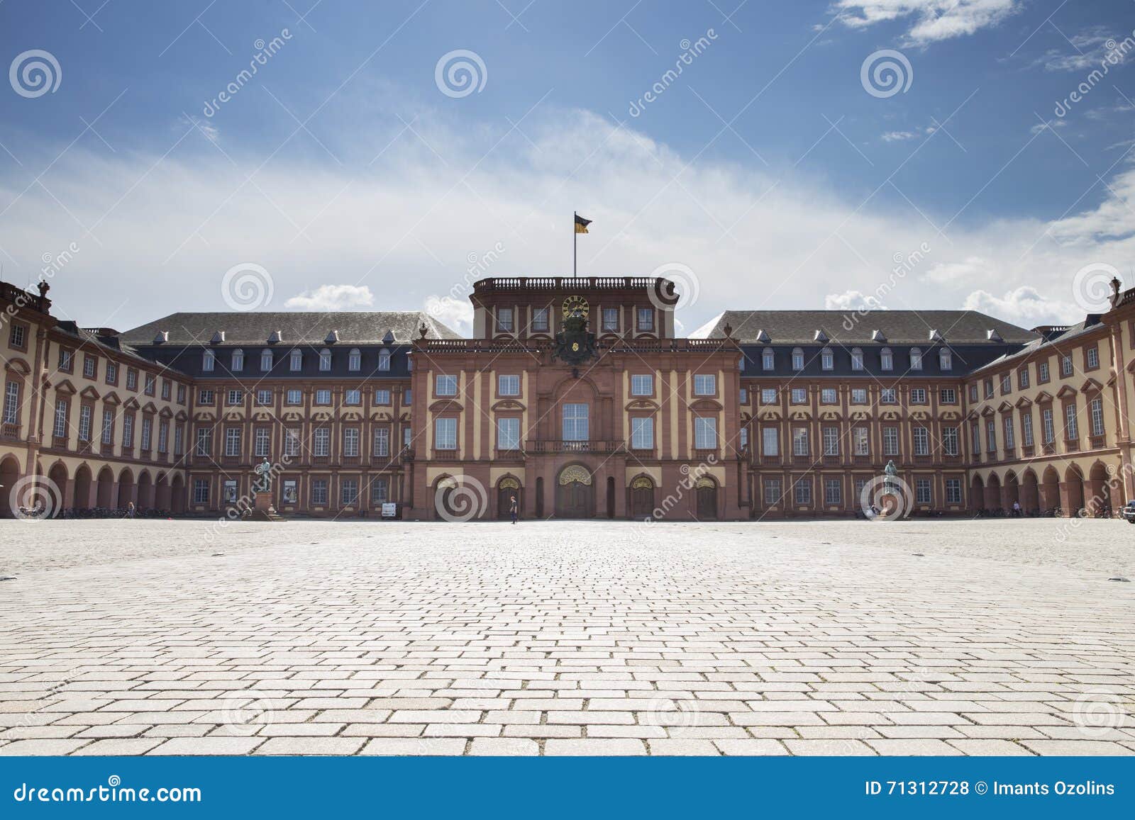 University of Mannheim editorial stock photo. Image of horizontal ...