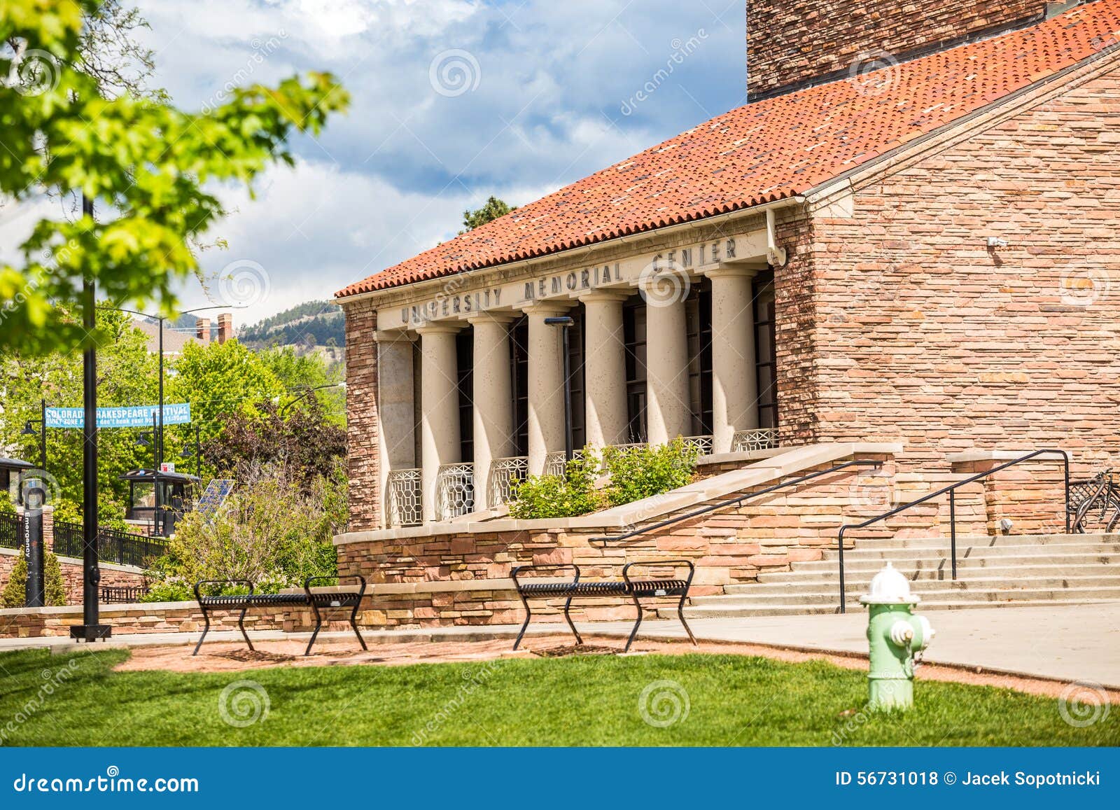 University Memorial Center editorial stock photo. Image of boulder ...